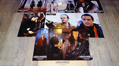 HIGHLANDER IV endgame ! Christophe Lambert jeu 8 photos cinema lobby ...