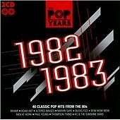 Various Artists : Pop Years: 1982-1983 CD 2 discs (2009) FREE Shipping ...