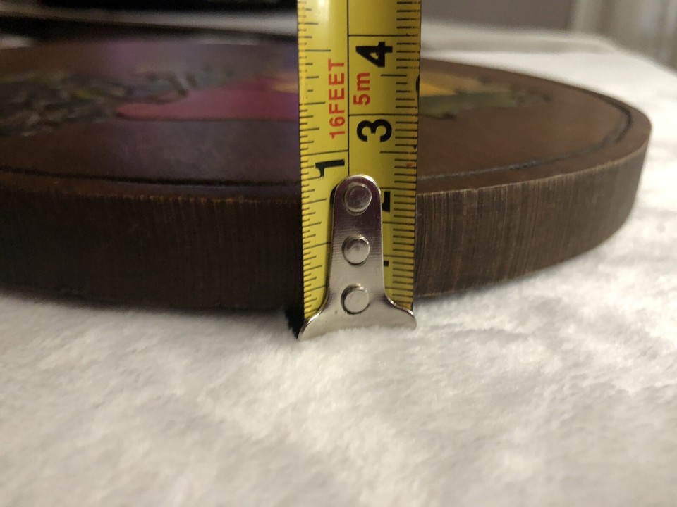 Vintage 1970 Stenciled Wooden Plaque Wall Hanging Art Decor | eBay