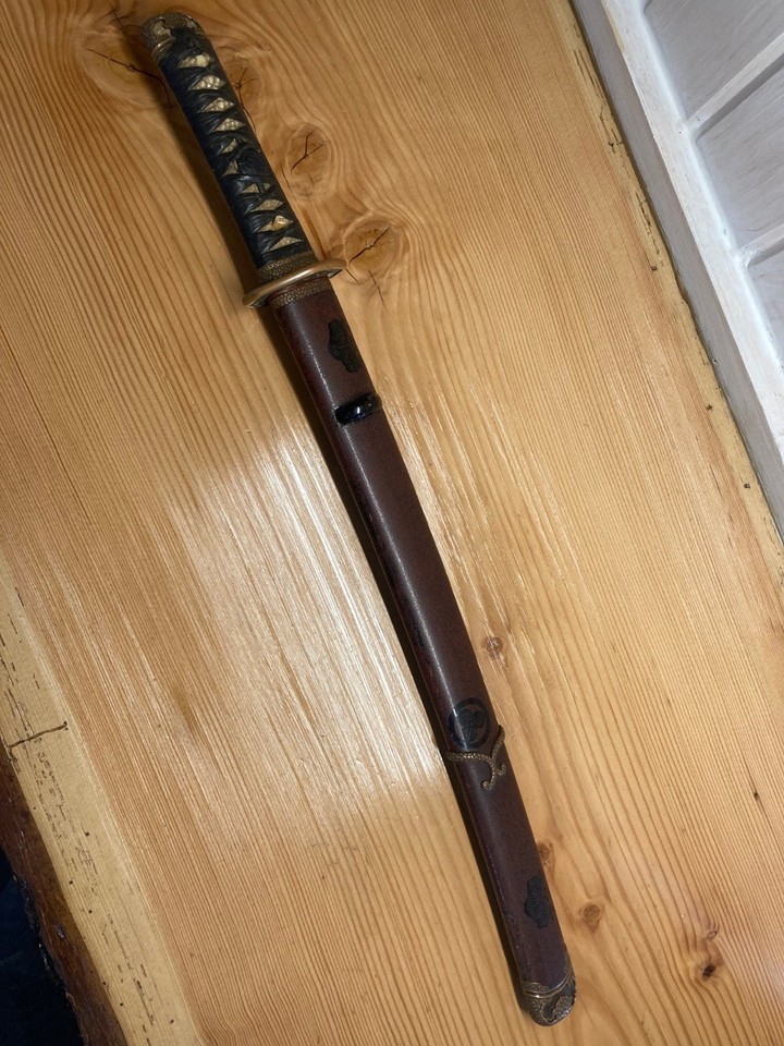 Tokugawa Shogunate Governor Wakizashi Gorgeous Hamon Family blade ...