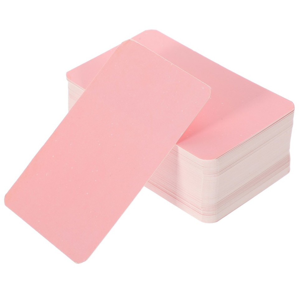 100 Pcs Message Supplies Double-sided Blank Notes Flash Cards Small ...
