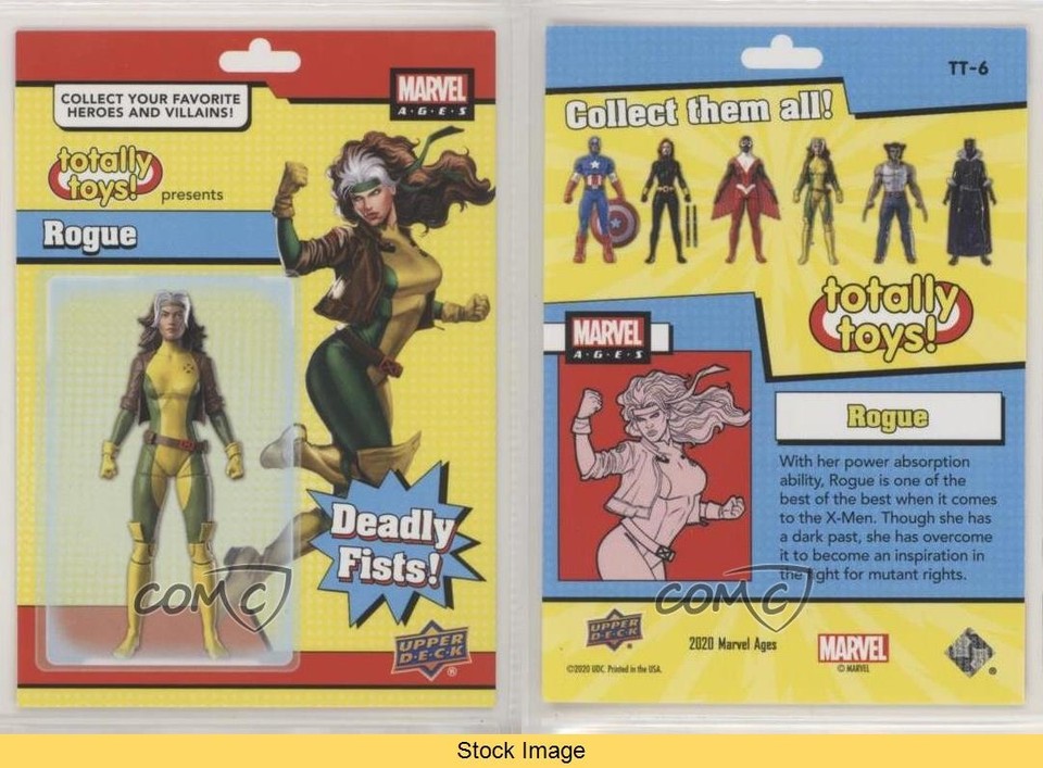 2020 Upper Deck Marvel Ages Totally Toys Rogue #TT-6 READ 09q5 | eBay