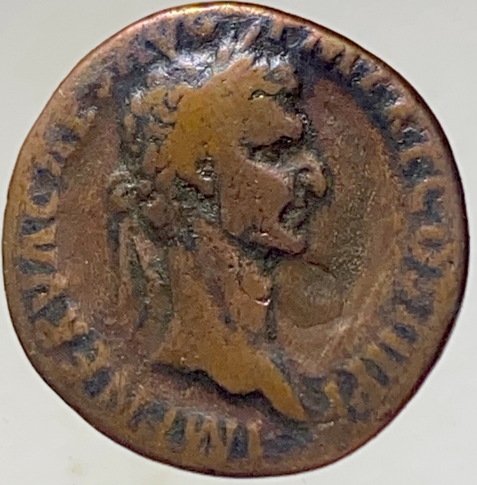 Emperor Nerva Clasped Hands Ancient Roman Coin 96-98AD Genuine As Great ...