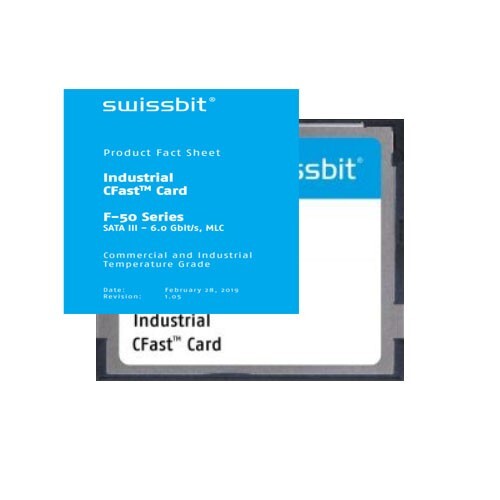 Swissbit CFAST 256GB 256G Industrial CFA Card SFCA256GH2AD4TO-I-HT-226 ...