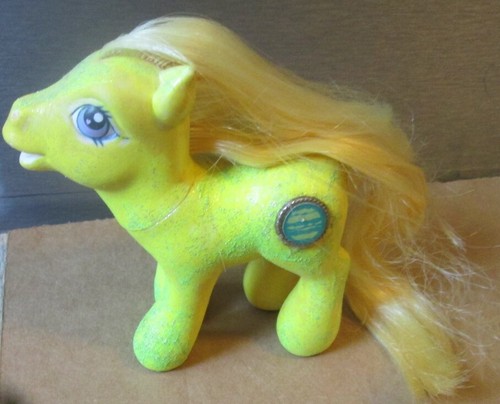 G3 Gen 3 MLP My Little Pony OOAK CUSTOM yellow sparkle repainted | eBay