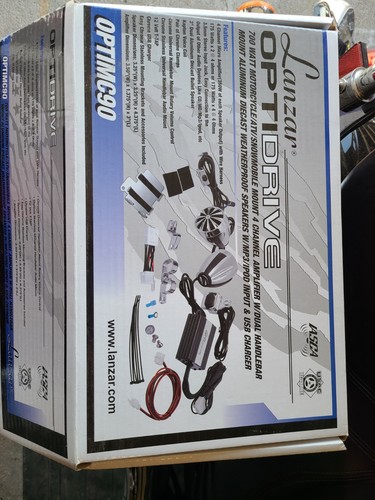 Lanzar Optidrive Optimc90 700 Watt Motorcycle Srereo | eBay