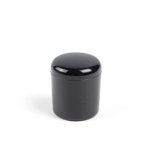16mm-10pcs Round Plastic End Cap Black,Caps Tube Pipe | eBay
