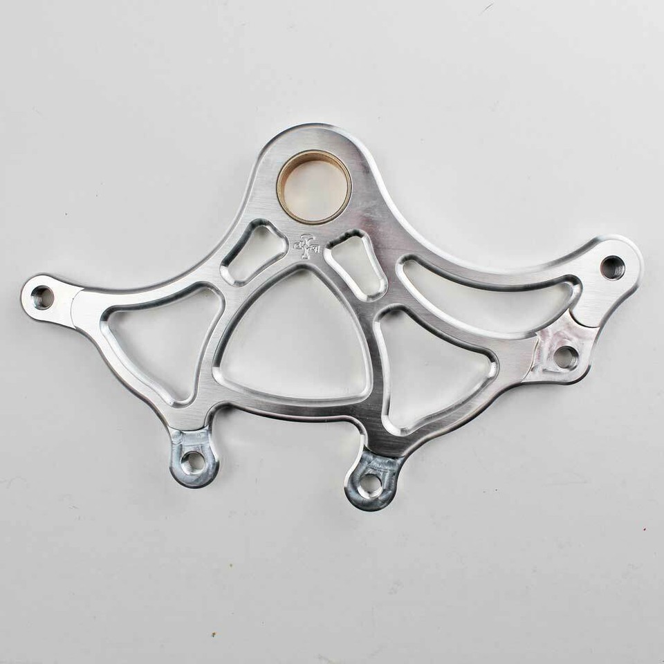 BILLET PROOF Dual Brake Caliper Bracket Mount for Harley 3/4" Axle & 11 ...