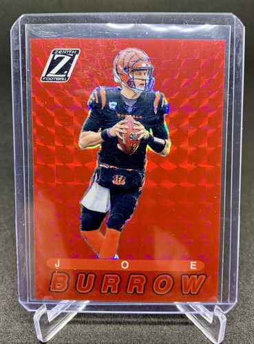 JOE BURROW 👀LOT👀 2023 Zenith Red and Blue 2023 Donruss Optic Holo My ...