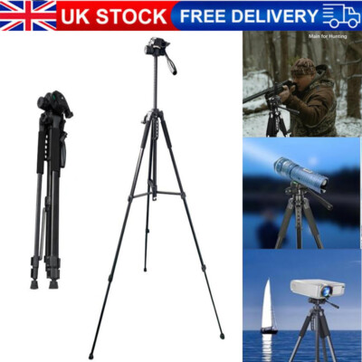 Telescopic shooting sticks hunting shooting stand Gun rest tripod ...