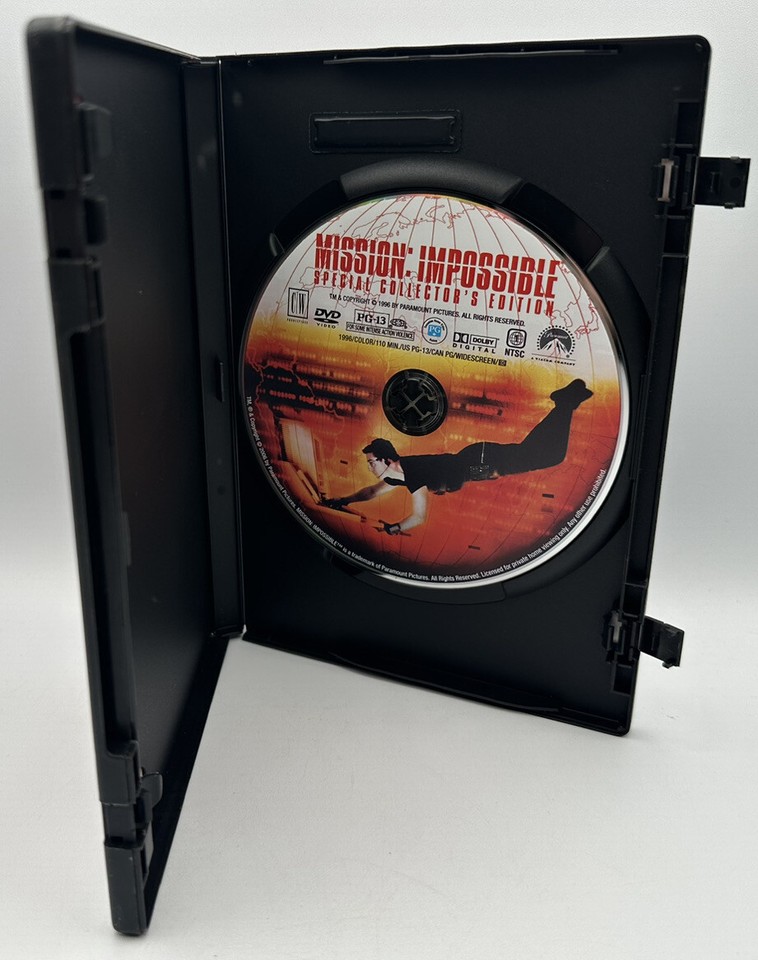 Mission: Impossible DVD Special Collector’s Edition Tom Cruise Jon ...