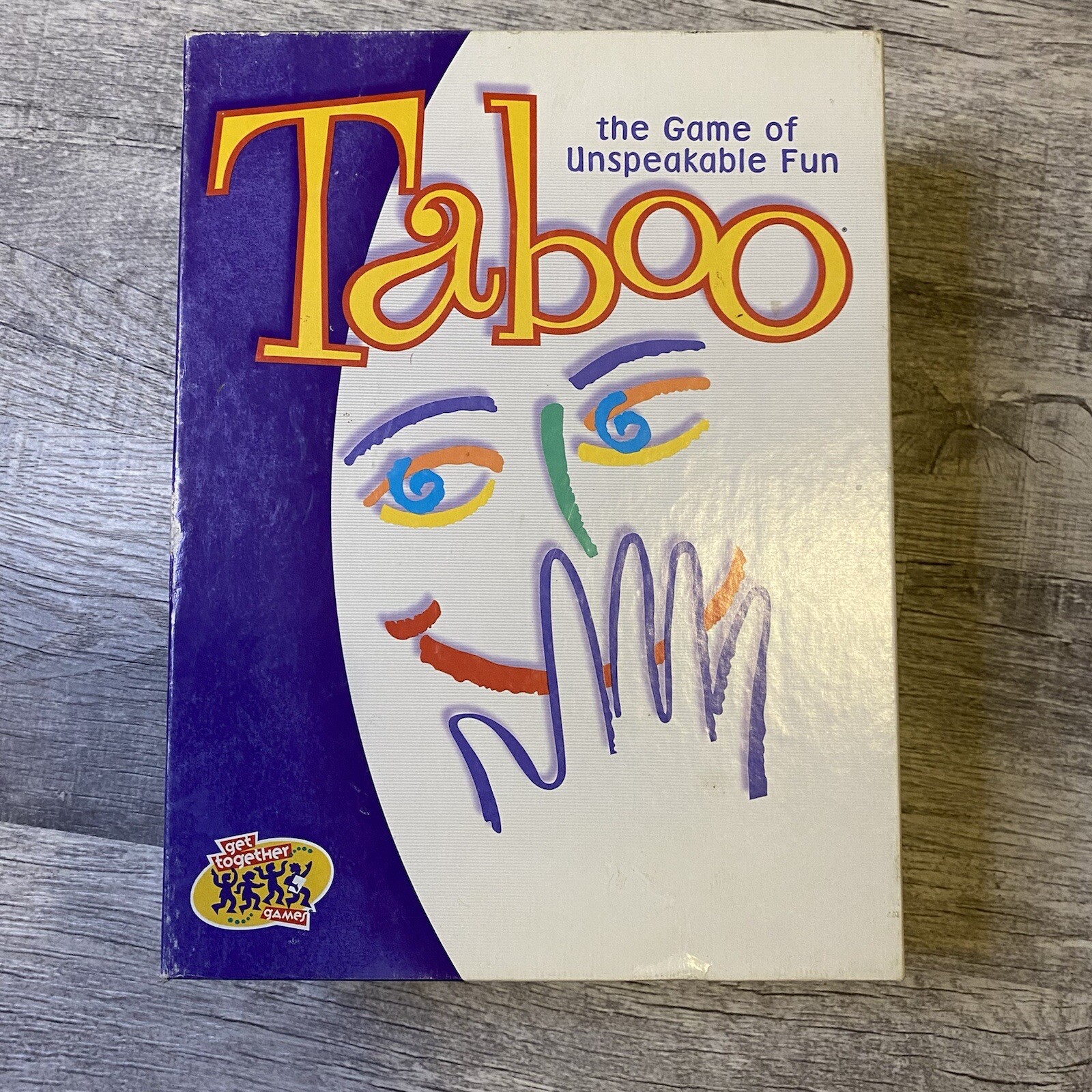 Vintage Taboo Game of Unspeakable Fun Hasbro 2000 Board Game | eBay