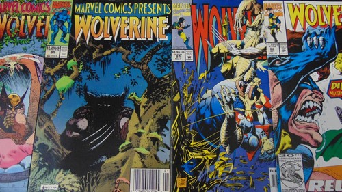Wolverine #62 & 81 + MARVEL PRESENTS #90 & 91 LOT OF 4 CYBER SABRETOOTH ...