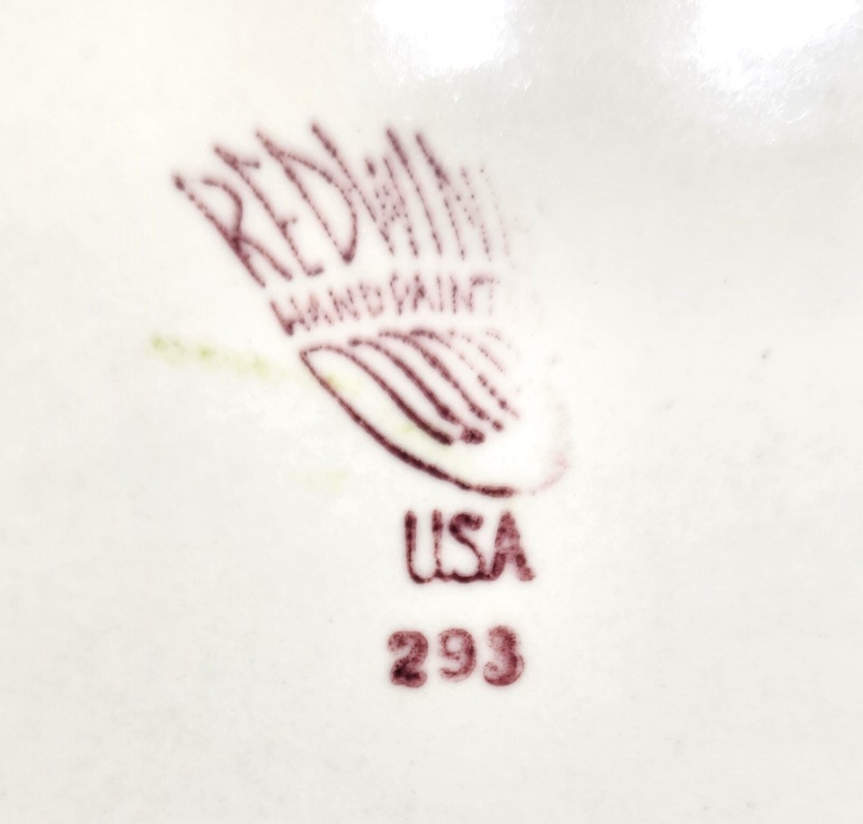 Red Wing Dinner Plate 293 | eBay