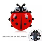 1Pcs Cute Ladybug Holder Sucker Suction Brush Hooks Utensils Toothbrush ...