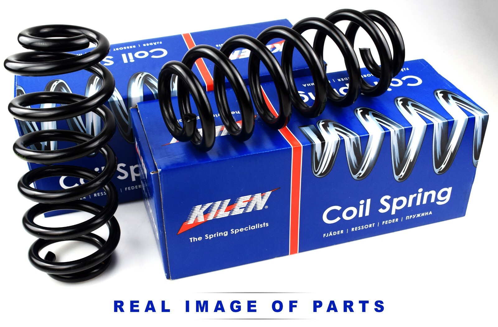 2X KILEN REAR AXLE COIL SPRINGS FOR AUDI A3 (8P1) (8PA) 2.0 TDI 1.8 ...