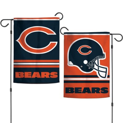 Chicago Bears 12.5" x 18" Double-Sided Garden Flag – NFL Yard Banner | eBay