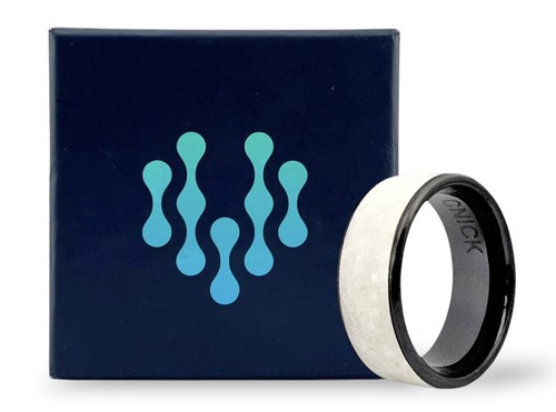 Cnick Tesla Smart Ceramic Ring Tesla 3/Y/X/S, Cybertruck Key, Size 8 ...