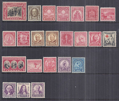 1929, 1930, 1931, 1932 US Commemorative Year Set - MNH F/VF-VF+ set | eBay