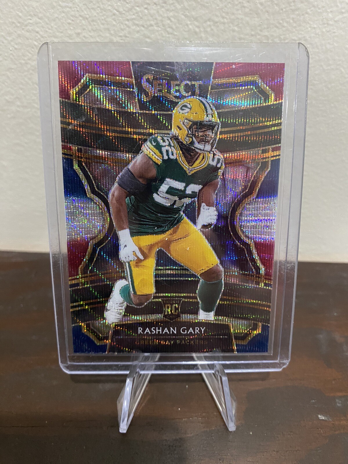2019 Panini Select - Concourse Tri-Color Prizm #54 Rashan Gary /199 (RC ...