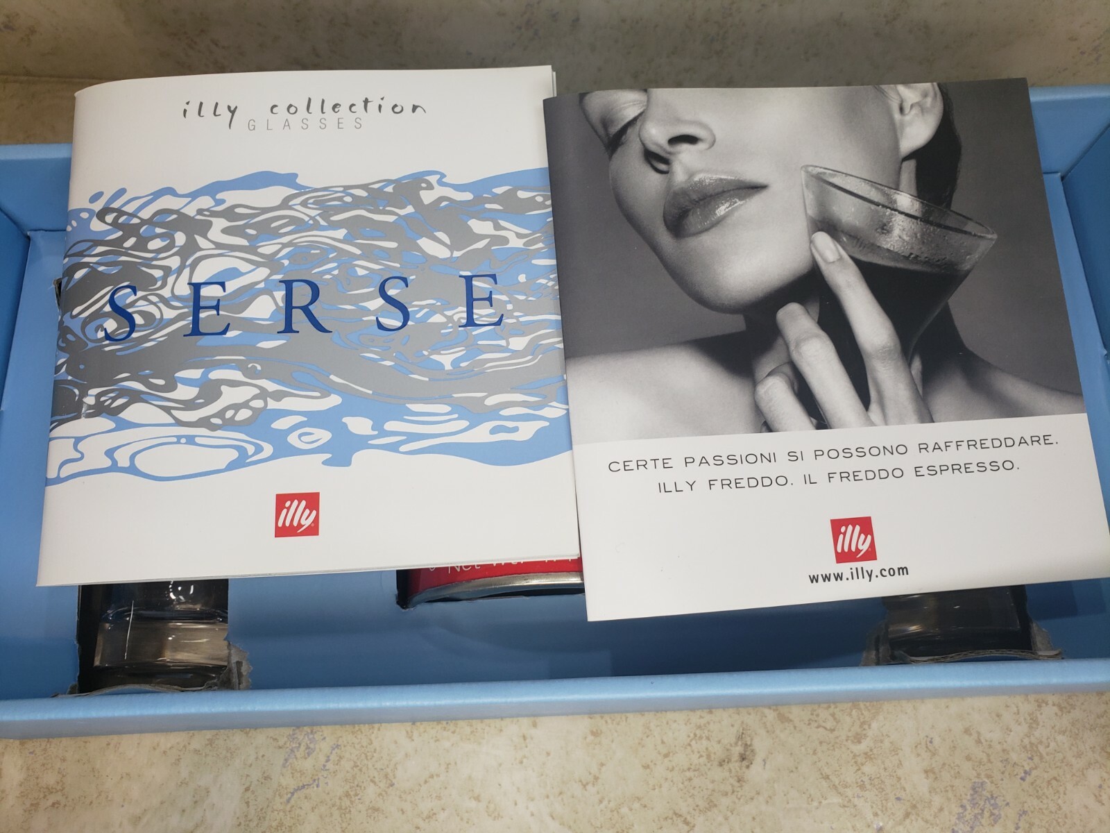 Illy Freddo Serse Roma Coffee Glasses Art Collection 2005 VERY RARE SET ...