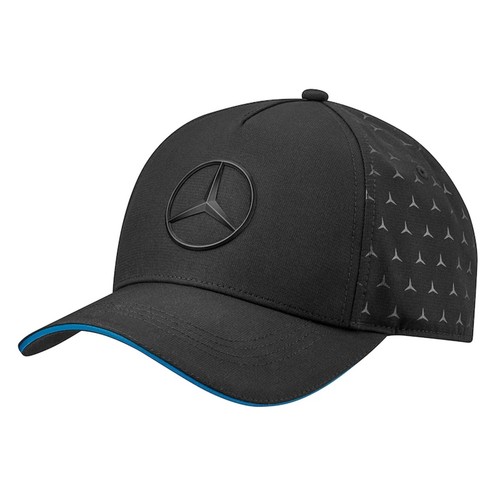 Official Mercedes-Benz 5-Panel Baseball Cap Black Star Pattern ...
