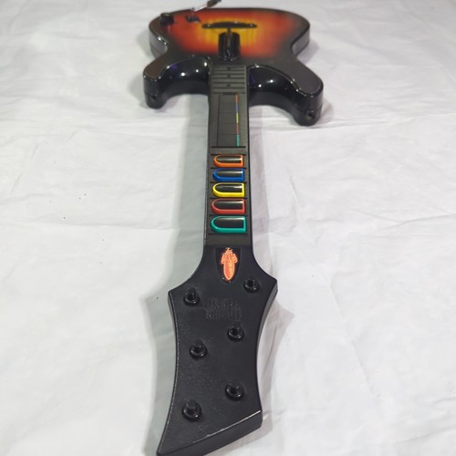 Red Octane Xbox 360 Guitar Hero Sunburst Controller 95457.805 - READ ...
