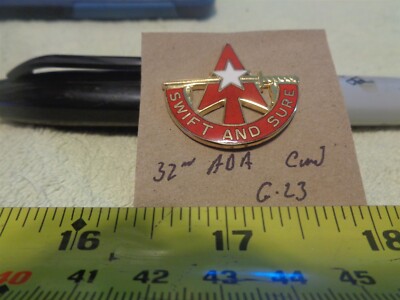 32nd Air Defense Artillery Command G23 Unit Crest, DI, DUI (DRAW#226 ...