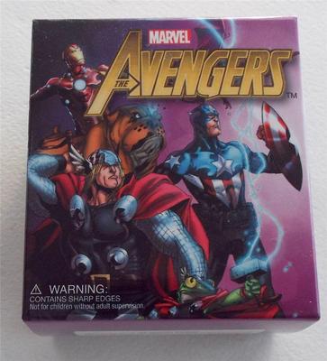 Avengers Kit Die Acteurs Logo Broche Captain America Figurine 48 Pages ...