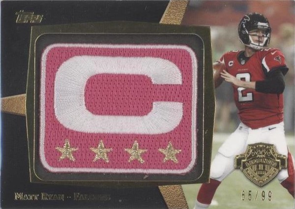 2013 Topps - NFL Captain's Patch BCA #NCP-MR Matt Ryan /99 for sale ...