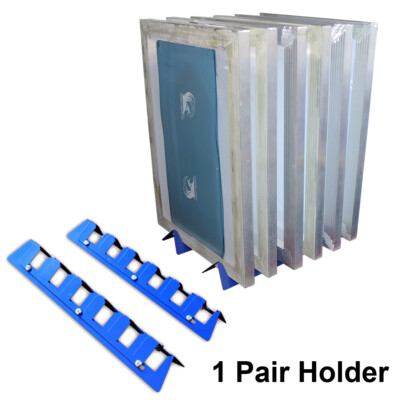 6Place Screen Printing Screen Frame Holder Desktop Storage Rack ...