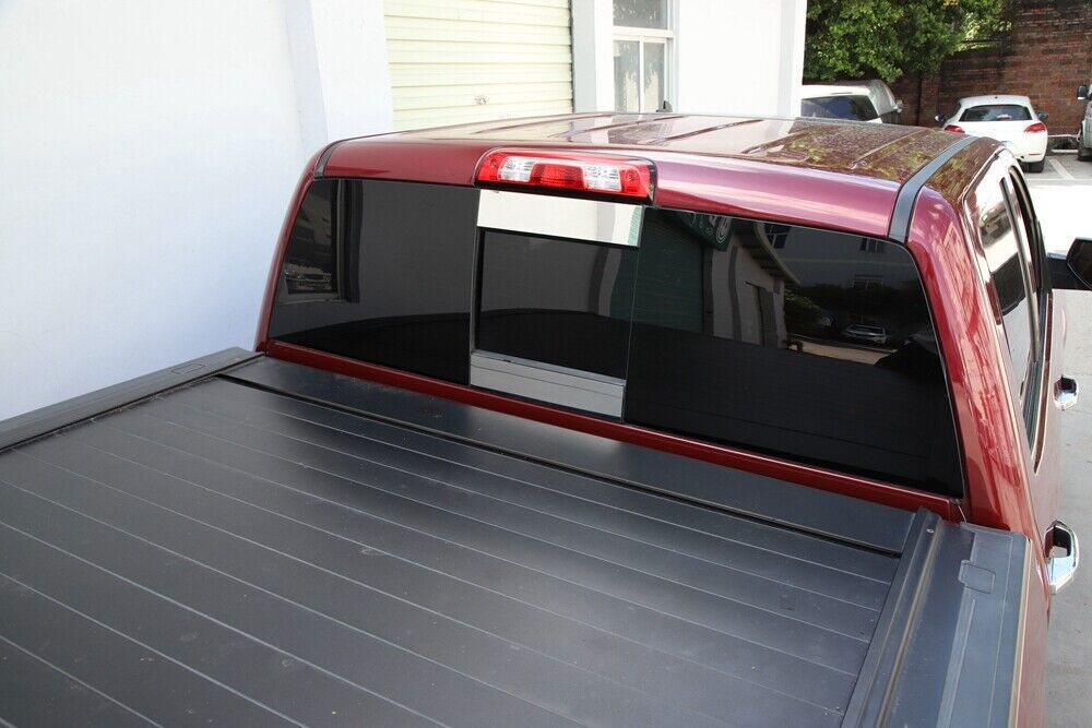 For 2014-2018 Chevrolet Silverado/GMC Sierra Rear Slider Window Trim ...