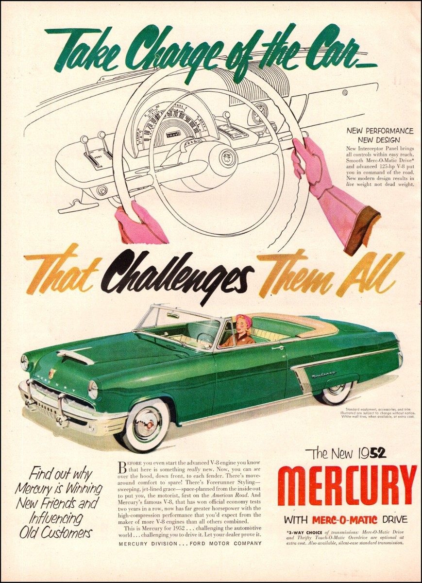 1952 Mercury Convertible