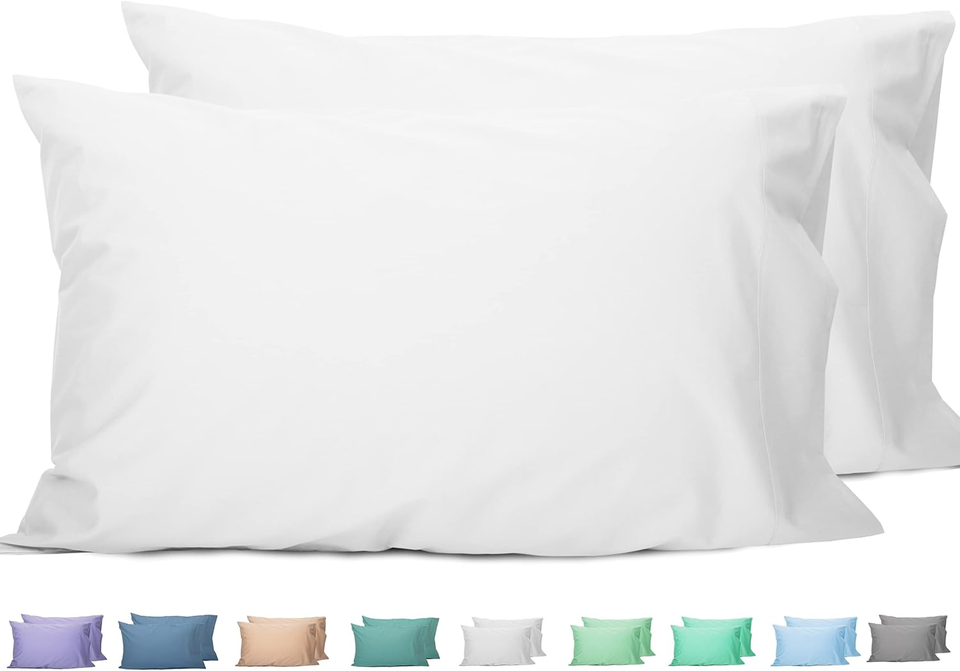 King Pillowcases Set of 2, 100% Cotton King Pillow Cases 2, 20×40 ...