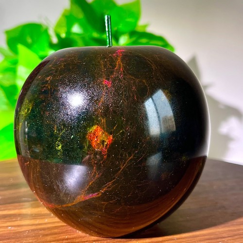 3.5LB Natural Colored Jade Apple Decoration Series | eBay