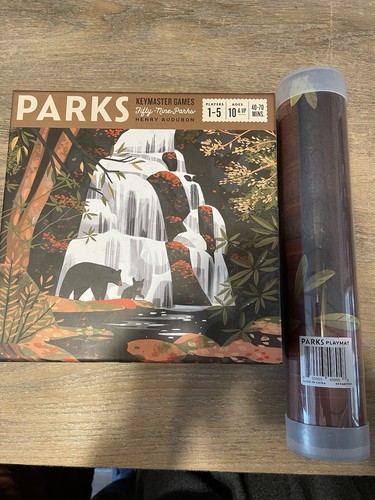 Parks Board Game +Nightfall Expansion playmat Keymaster Games NO original insert | eBay