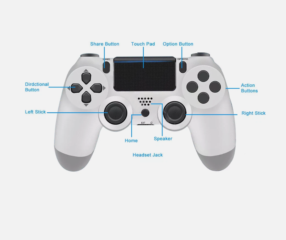 Wireless Bluetooth Controller Game Remote Gamepad For PS4 PlayStation 4 UK | eBay UK