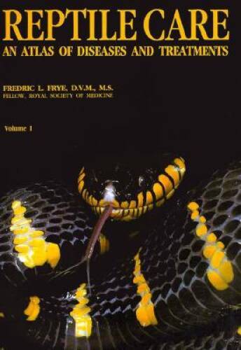 Reptile Care: An Atlas of Diseases and Treatments - Hardcover - VERY ...
