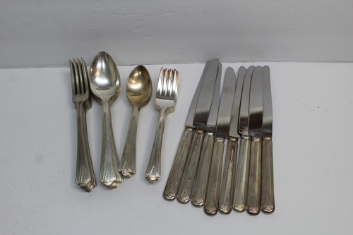 EPNS 40 Pc Silver Plated Flatware Set Service for 8 made in USA | eBay