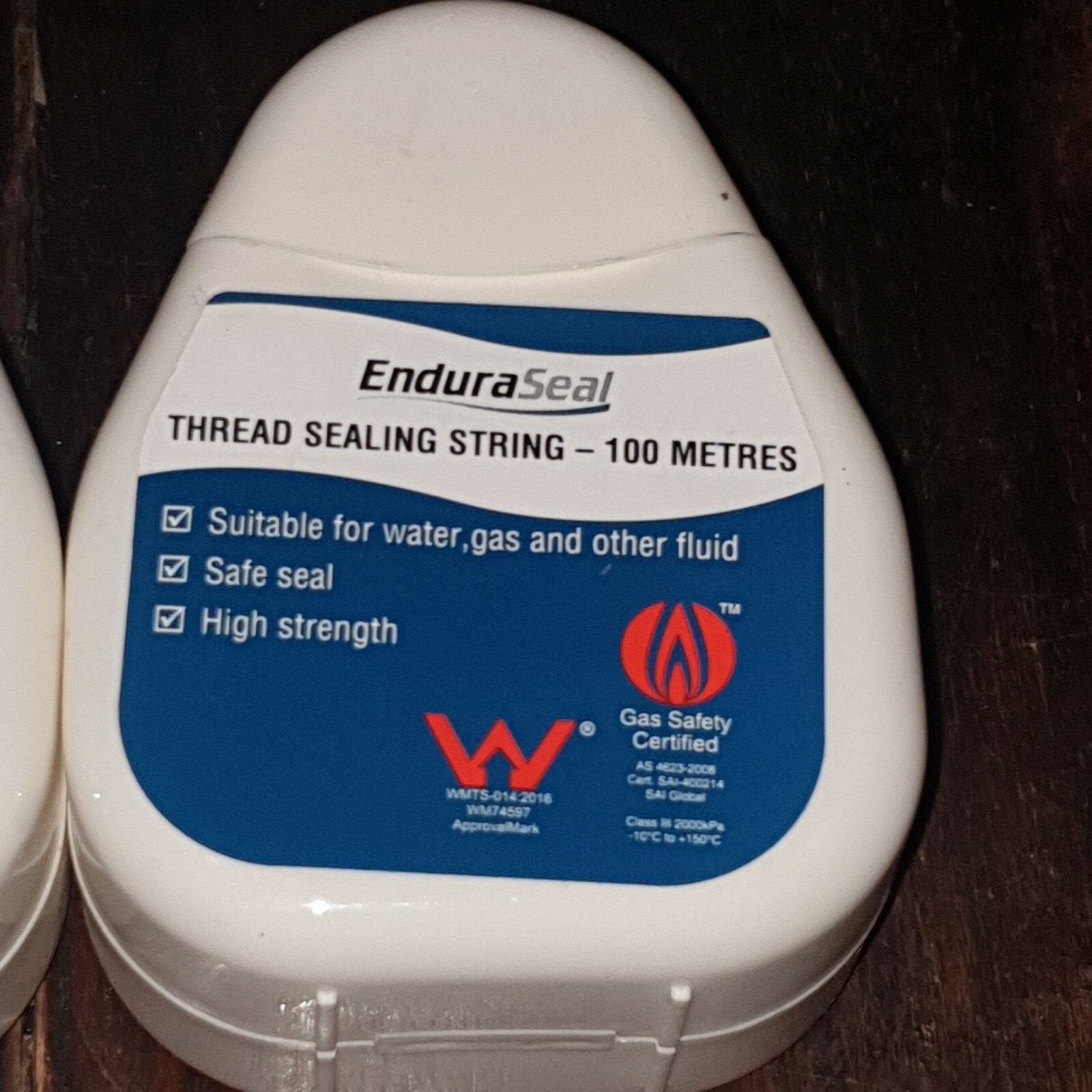 2 x EnduraSeal Thread Sealing String 100 Metres - Item No. 0124834 ...