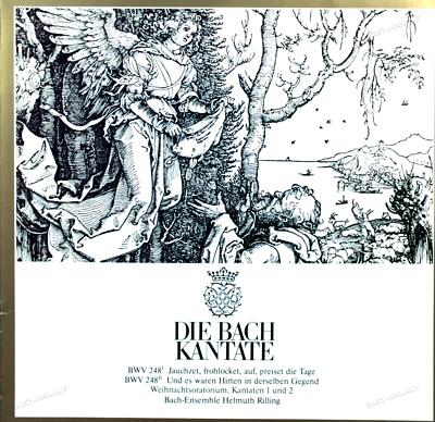 Bach, Helmuth Rilling - Die Bach Kantate BWV 248, Kantate 1 & 2 LP ...