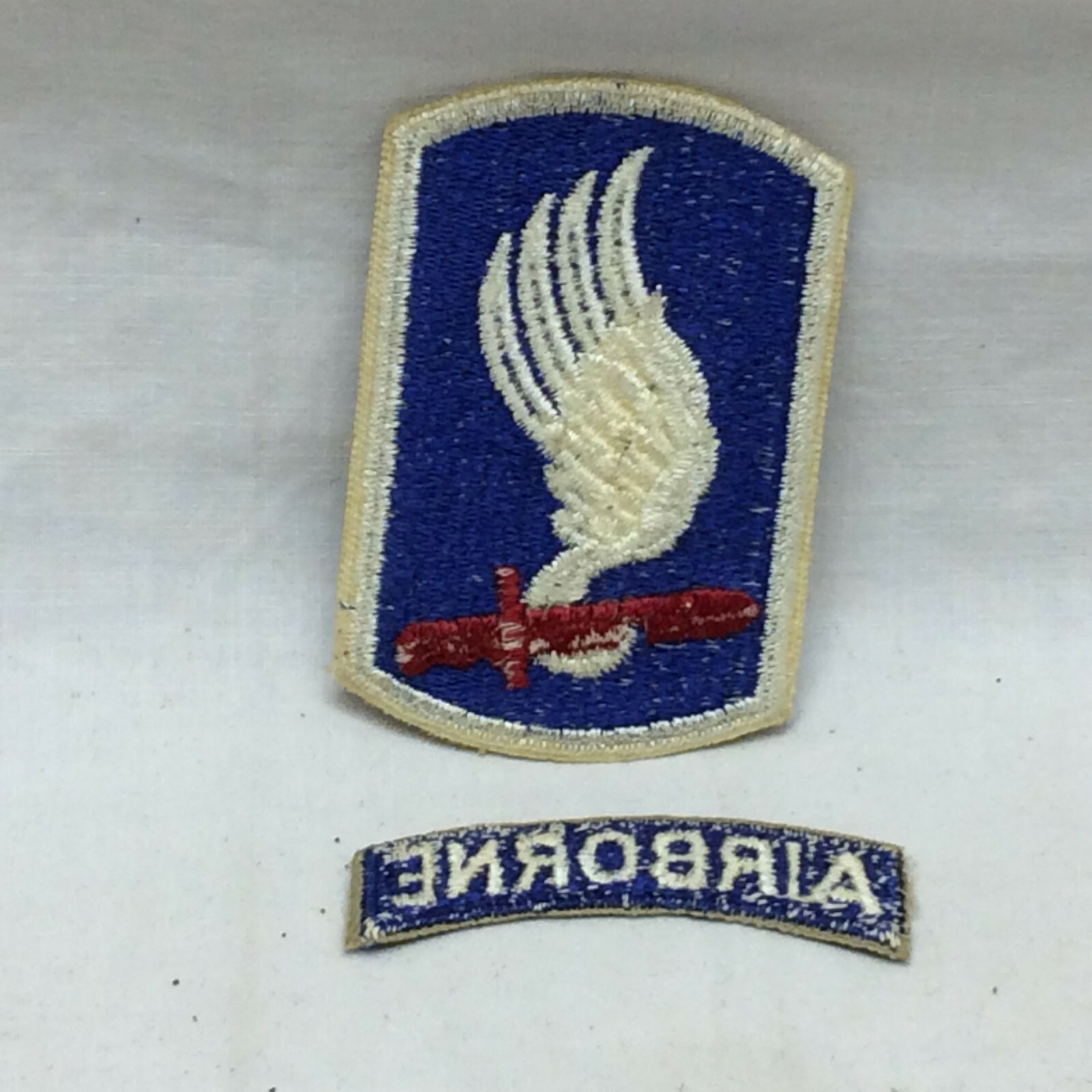 Military Patch Badge 173rd Army Infantry Airborne w/ Arc Tab Felt ...