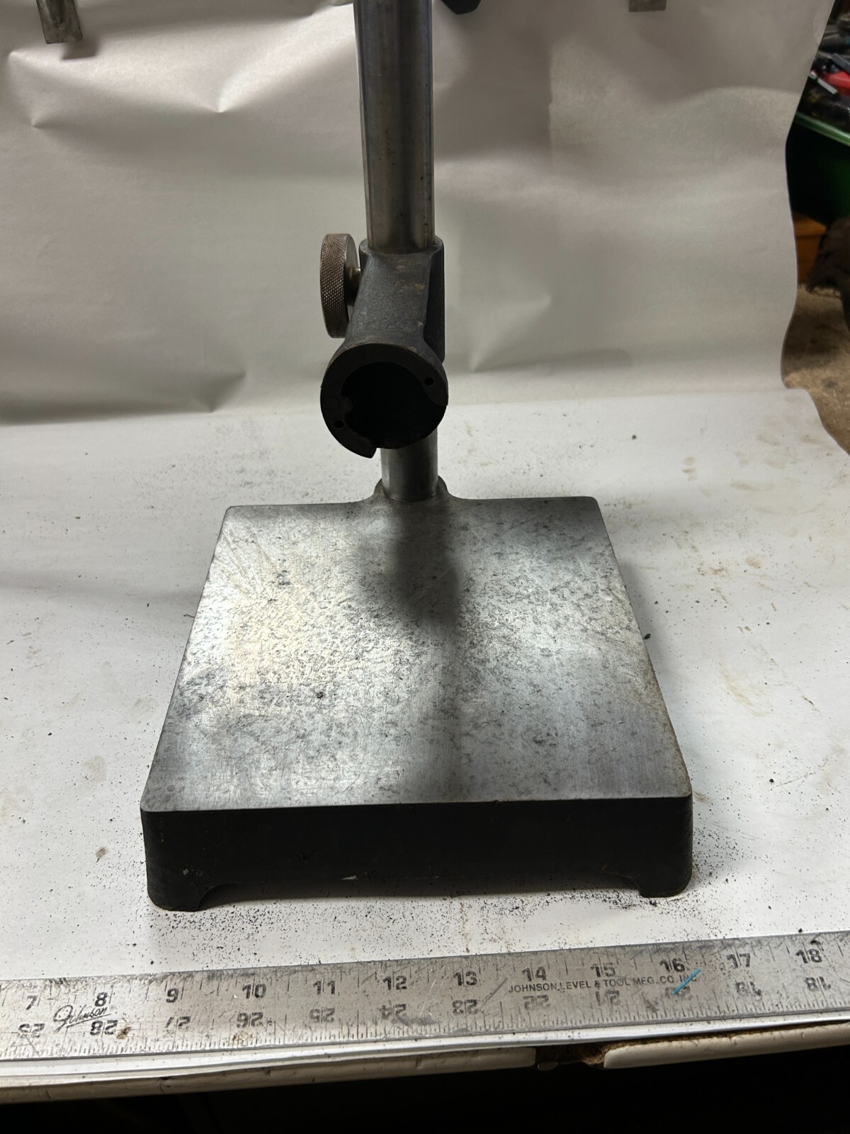 MACHINIST Ofce TOOL LATHE MILL Machinist Drop Indicator Stand Surface ...