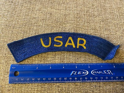 Large Blue Yellow USAR Shooting Team Jacket Patch US Army Reserve ...