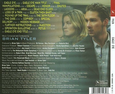 BRIAN TYLER - EAGLE EYE NEW CD 30206692723| eBay