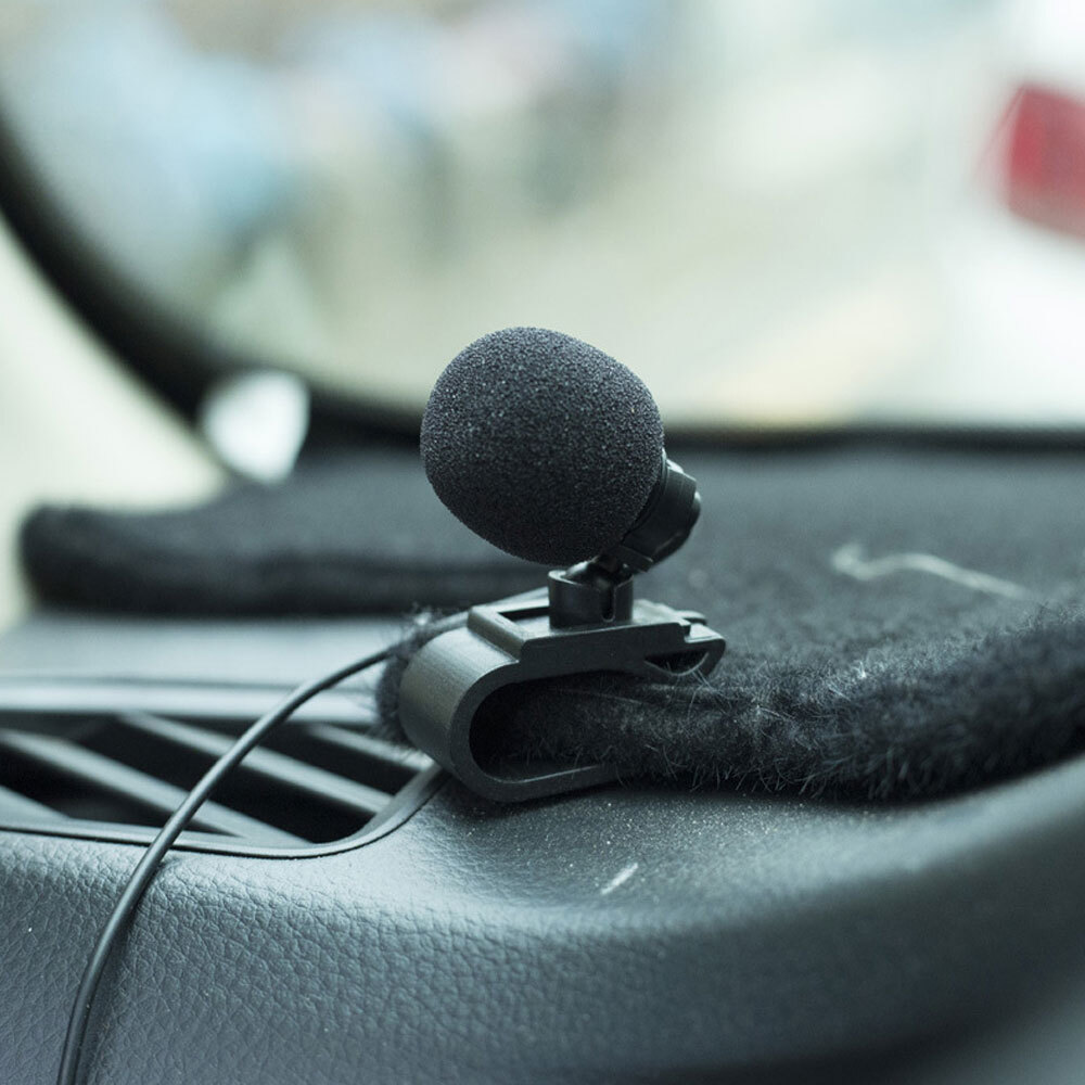 1x Car Microphone Radio 3.5mm Jack Mic Stereo Mini Wired External ...