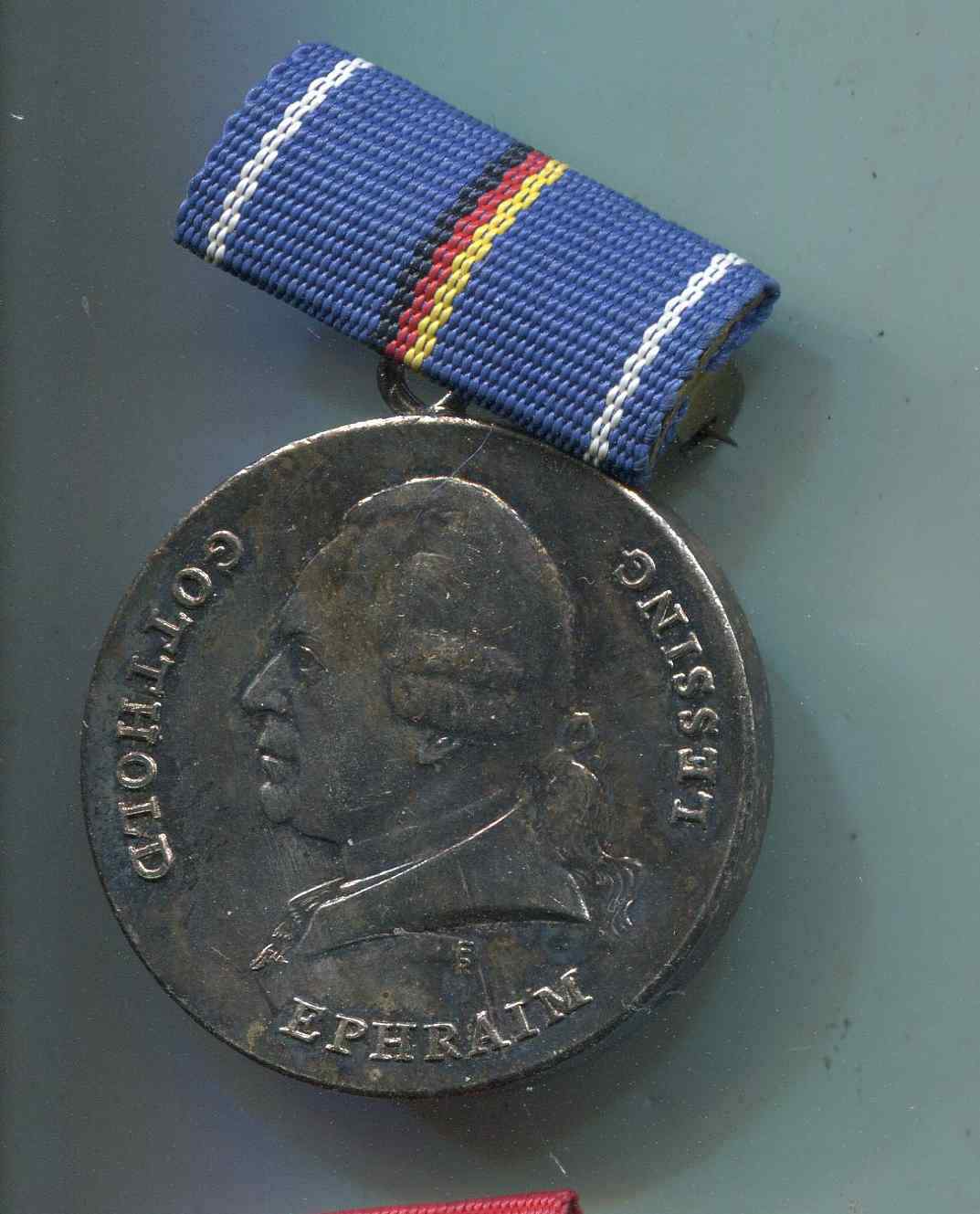 DDR:Gotthold Ephraim Lessing Medale Silber (D723) | eBay.de