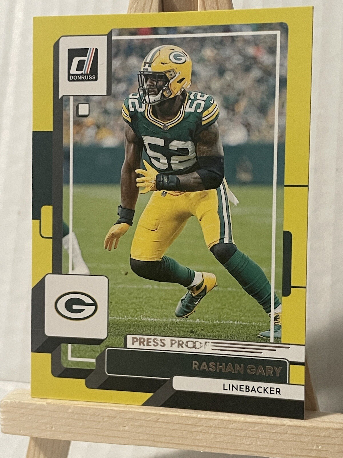 2022 Panini Donruss - Rashan Gary -Press Proof Premium -Color Match ...