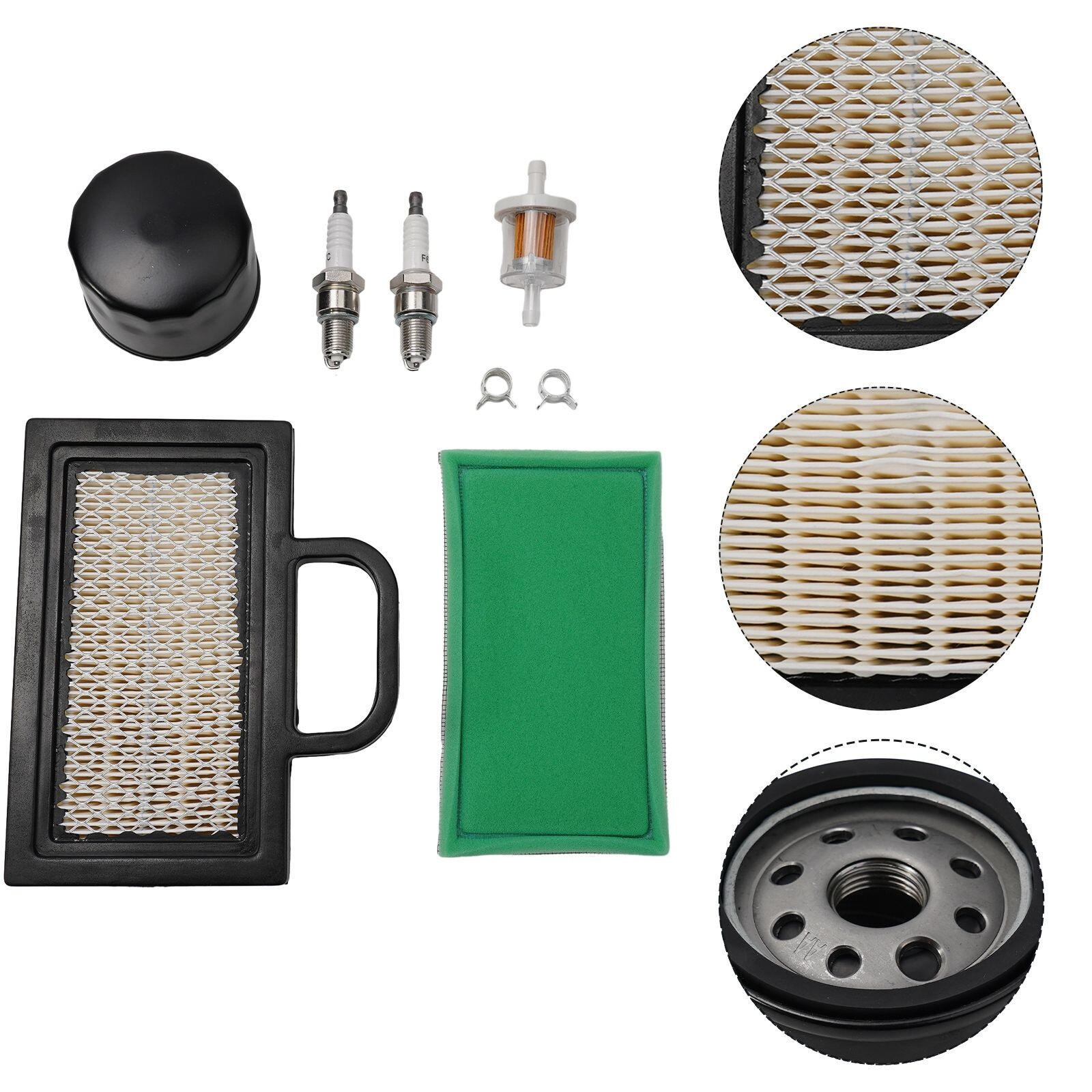 For YTH2242 YTH2448 YTH2454 Air Filter Replacement Kit with Rep 499486 ...