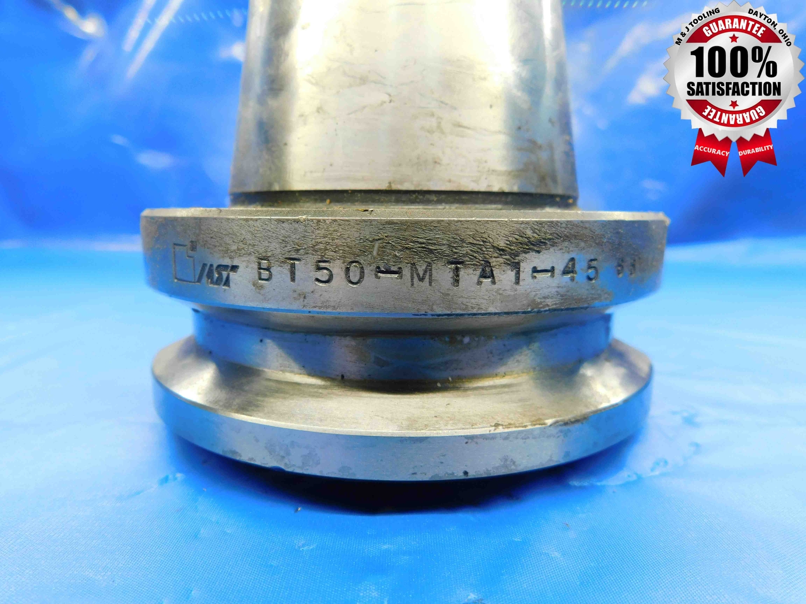 BT50 MST MORSE TAPER #1 TOOL HOLDER STUB LENGTH 1 3/4 PROJ. BT50-MTA1 ...